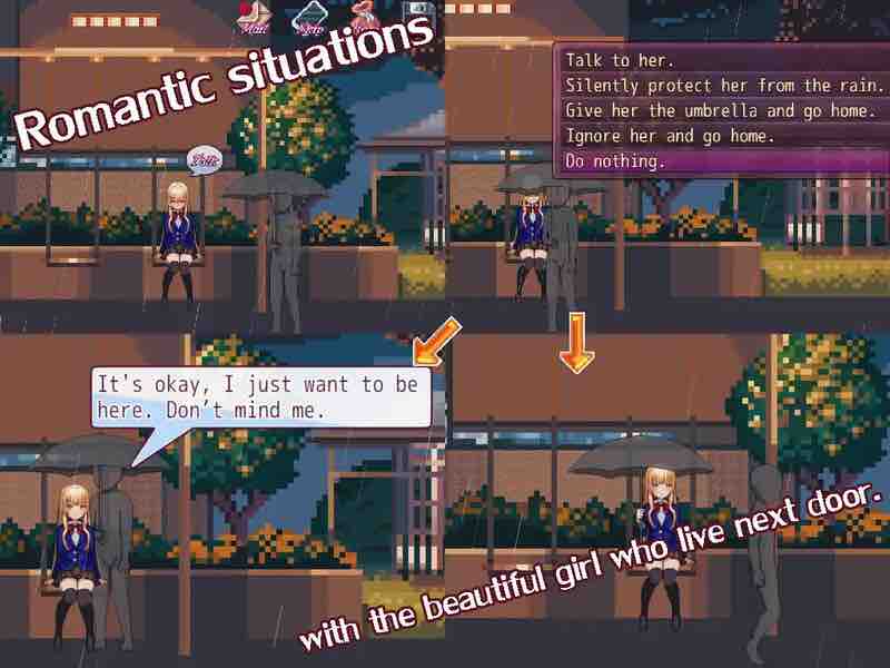 DL11月新作【沙盒SLG/JK露出/像素全动态】邻家堕天使（The Fallen Angel Next Door）V2.1 AI汉化【PC+安卓-1G】 - 叶落次元